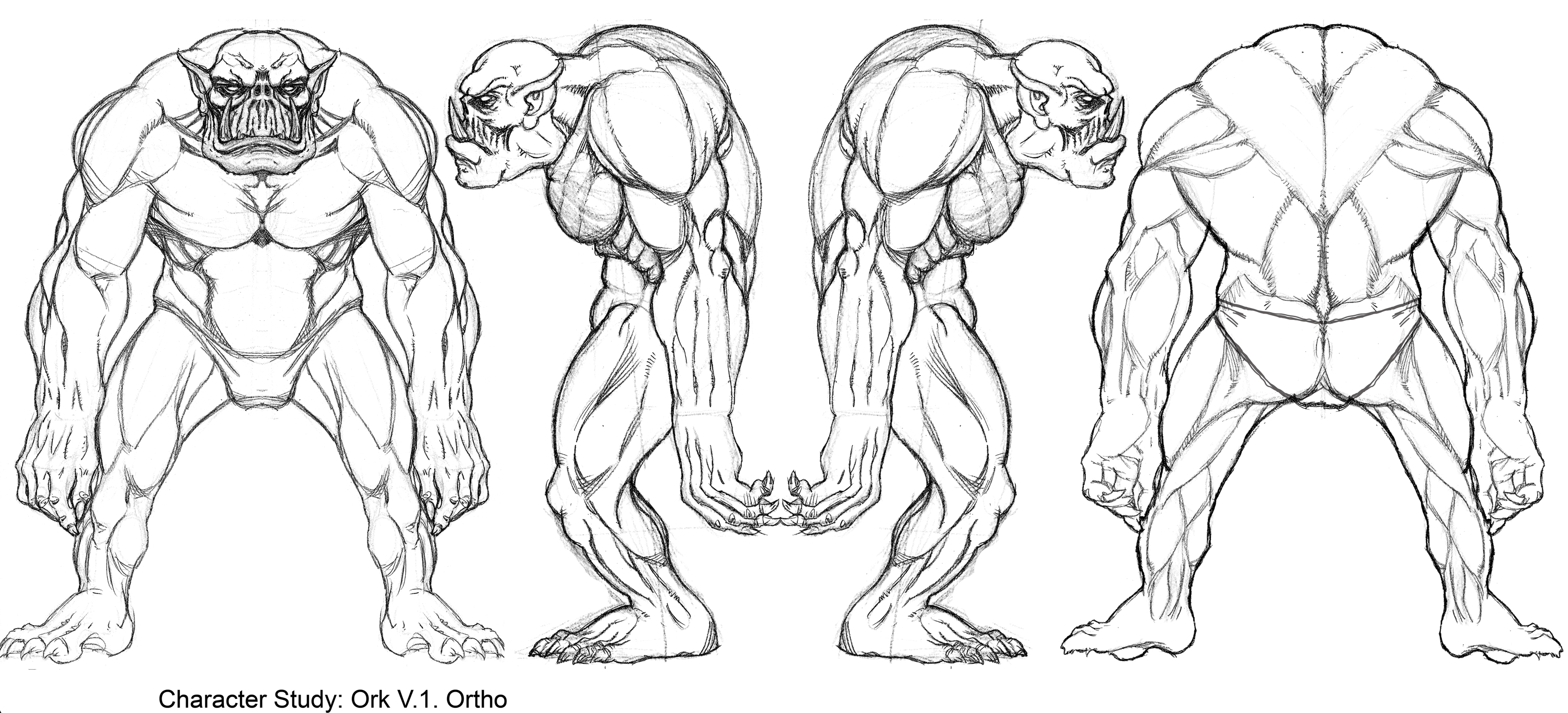 Ork Coloring Page Coloring Pages